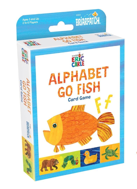 Eric Carle Card Game - Alphabet Go Fish - Literati School Store