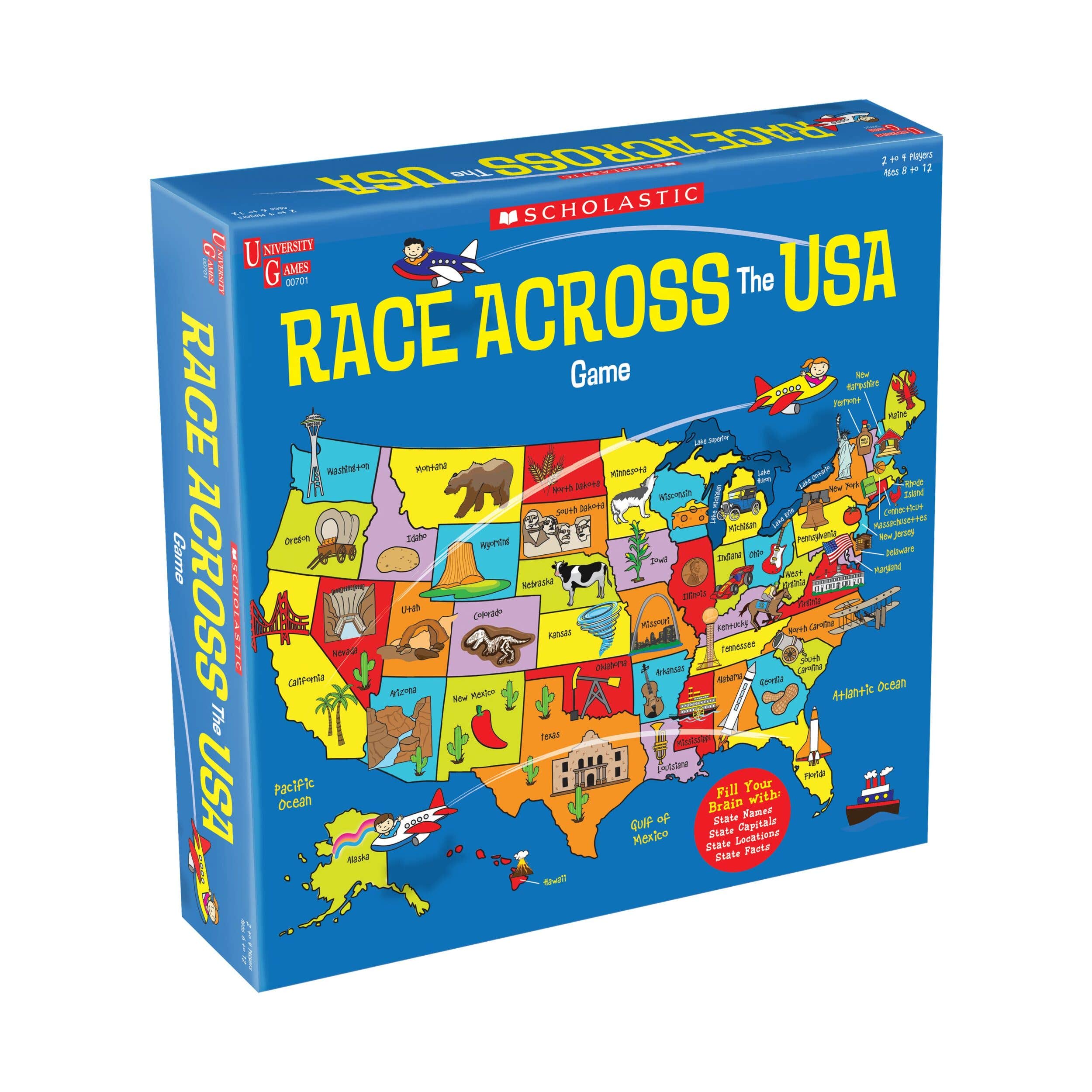 Race Across the USA Game - Literati School Store