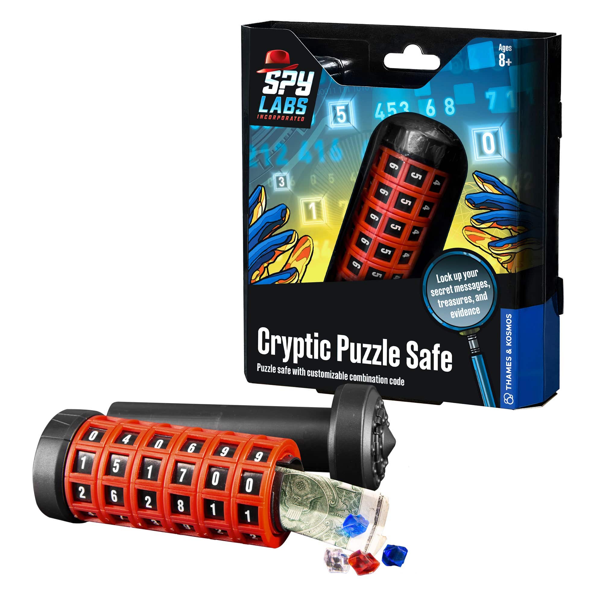 Spy Labs: Cryptic Puzzle Safe - Literati School Store