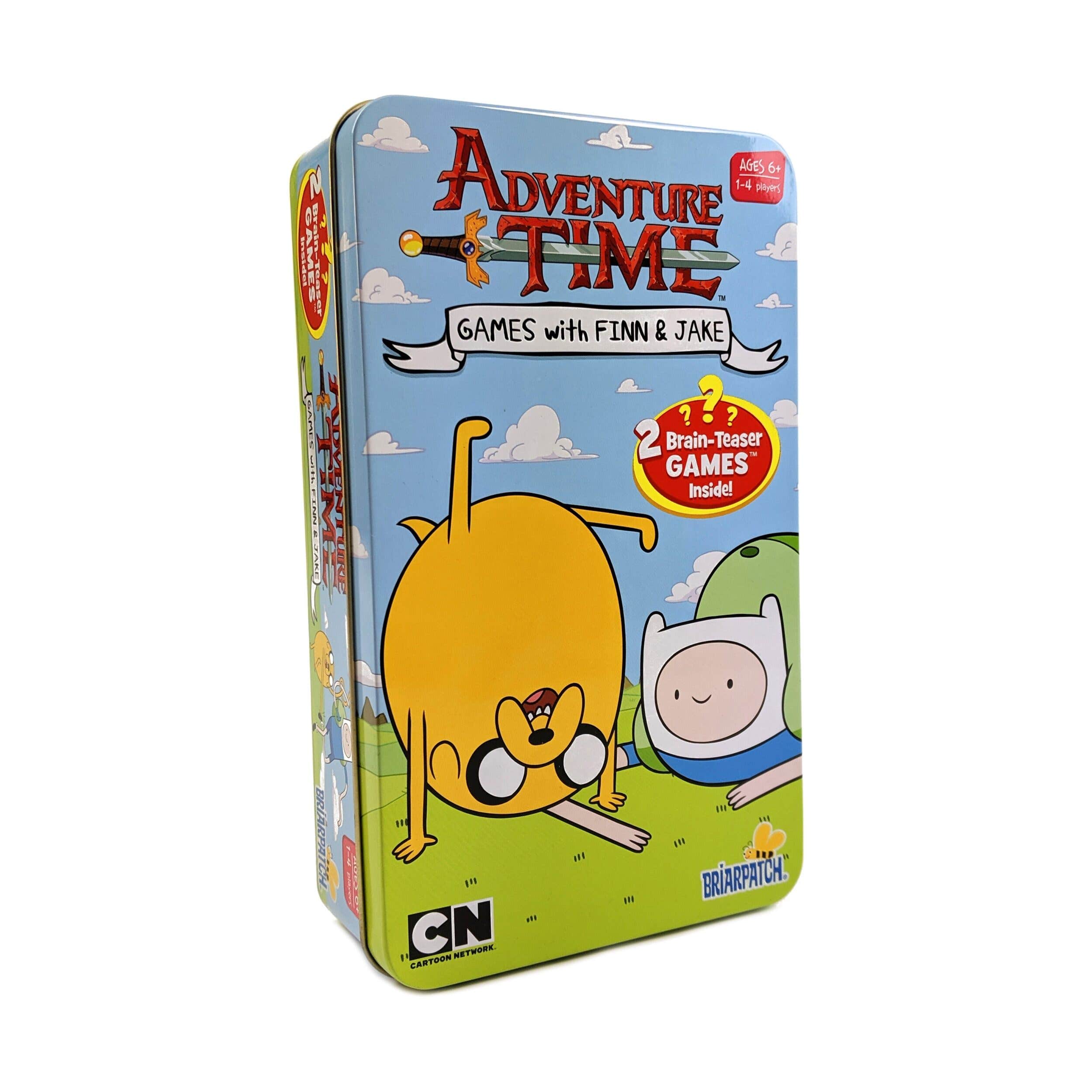 Adventure Time - Games with Finn & Jake Tin - Literati School Store
