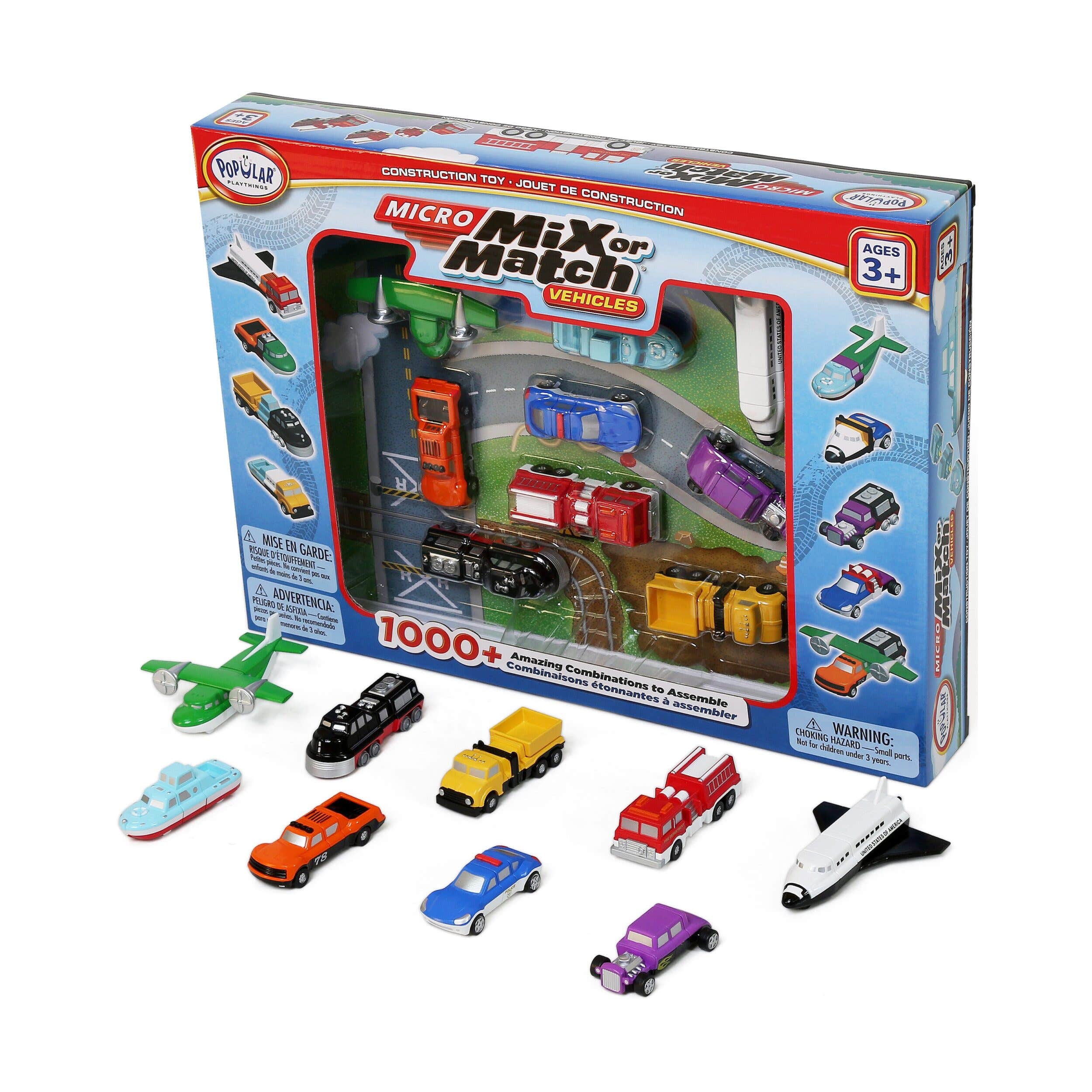 Micro Mix or Match Vehicles - Literati School Store