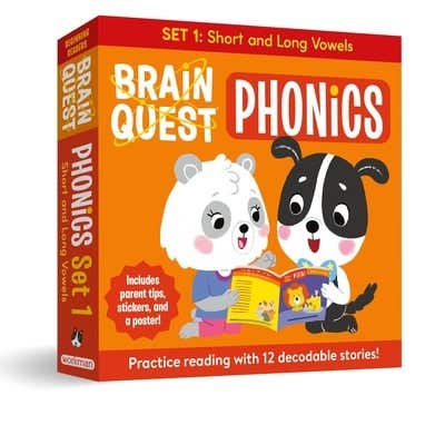 Brain Quest Phonics Readers: Set 1: 12 Decodable Readers: Short and ...